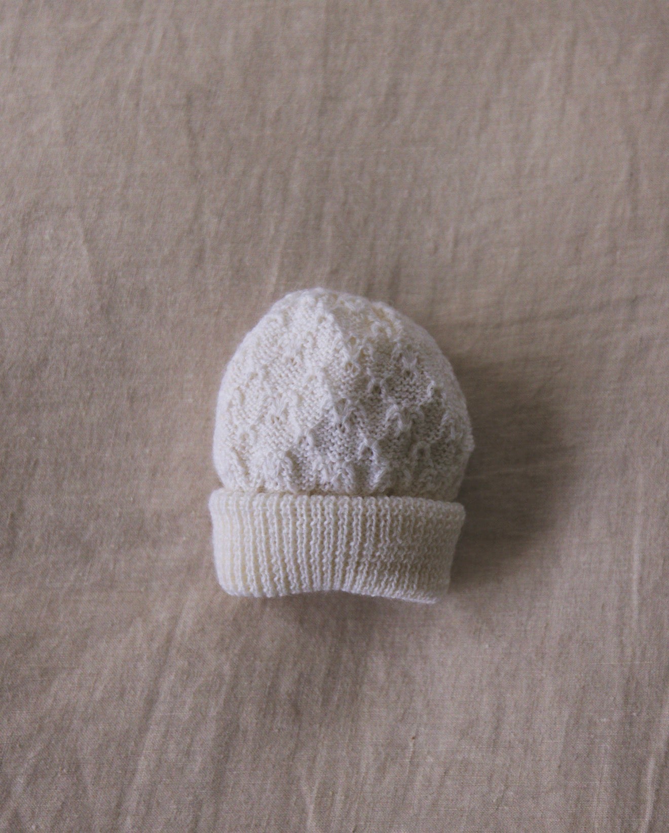 Knit Baby Bonnet - Barbara Bonnet – Hank Knitwear